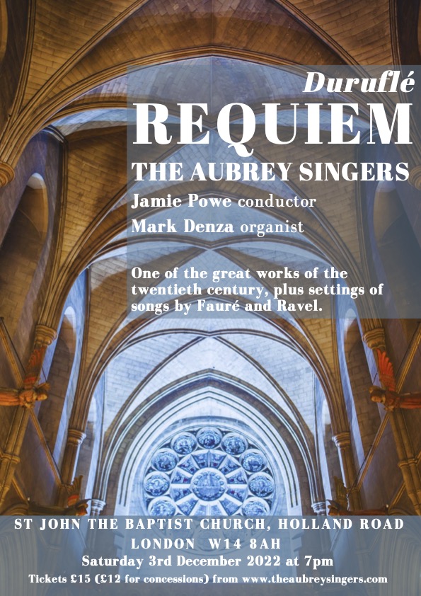 concerts – the aubrey singers